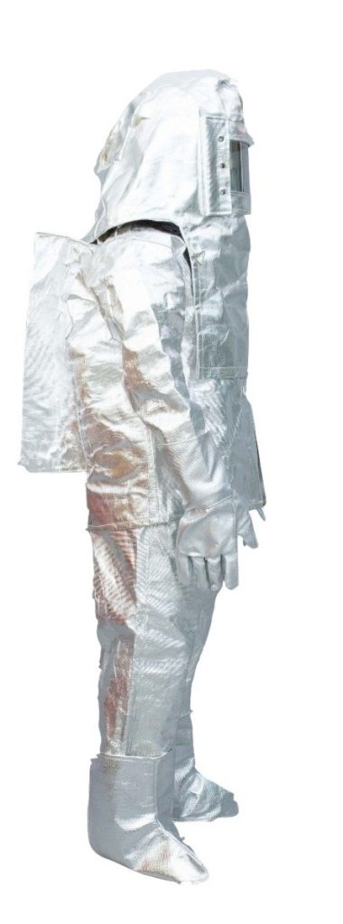 Aluminized Fire Proof and Heat Resistant Suit SR-F1071 | TECS