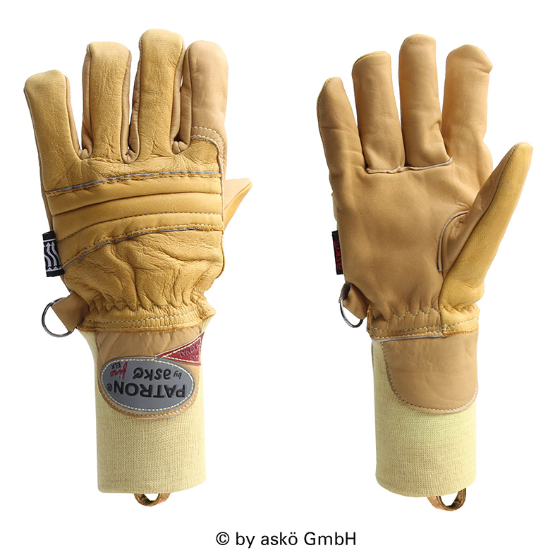 Asko PATRON® FIRE ELK Knitted Cuff Gloves | TECS